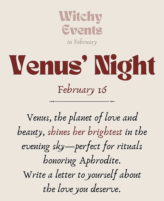 Venus’ Night – Red Witches Journey